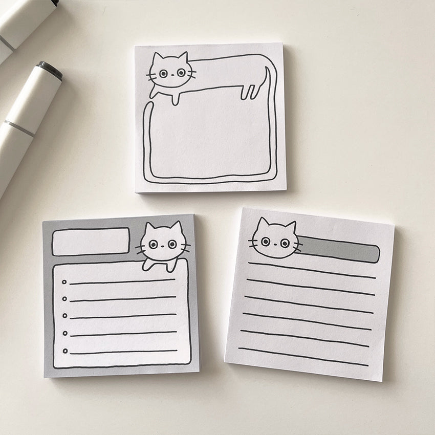 Cat handmade notepads – TinyYume