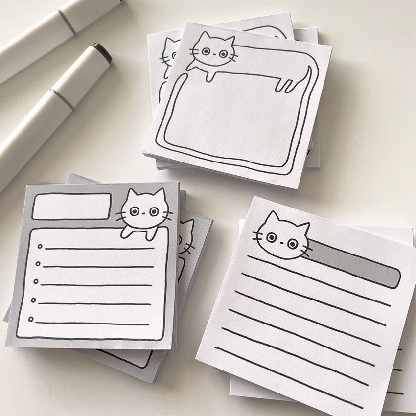 Cat handmade notepads – TinyYume